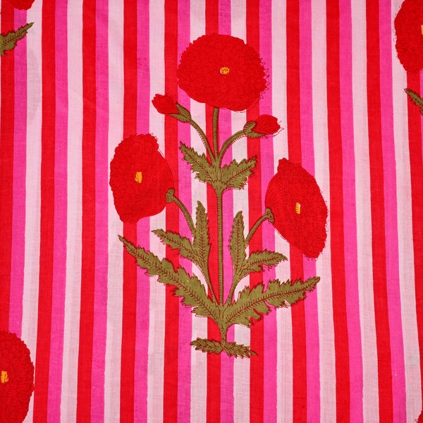 Red and Pink Fabric - Etsy