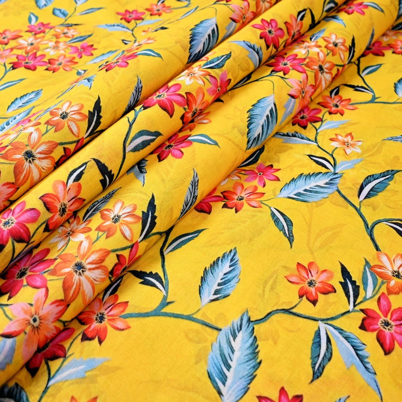 Vibrant Color Fabric - Etsy