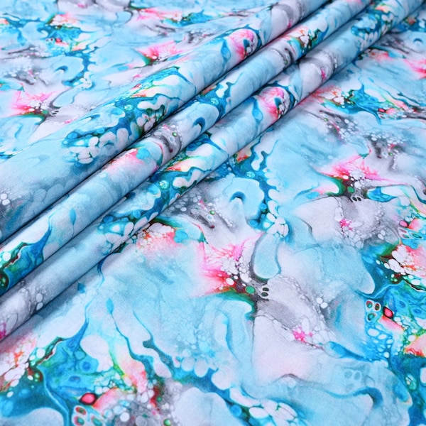 Liquid Fluid Fabric - Etsy