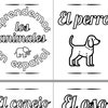 Printable Coloring Book: Learn the Animals in Spanish ~ 16 Pages ~ Kids ...