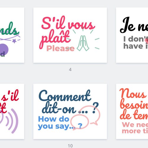 French Classroom Phrases Printable Poster Set Decoration - Etsy