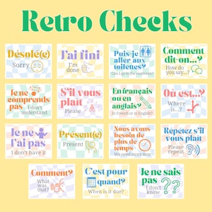 French Classroom Phrases Printable Poster Set ~ Colorful Class Decor ...