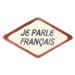 Enamel Pin: "je Parle Français" (I Speak French) ~ Gold or Silver ...
