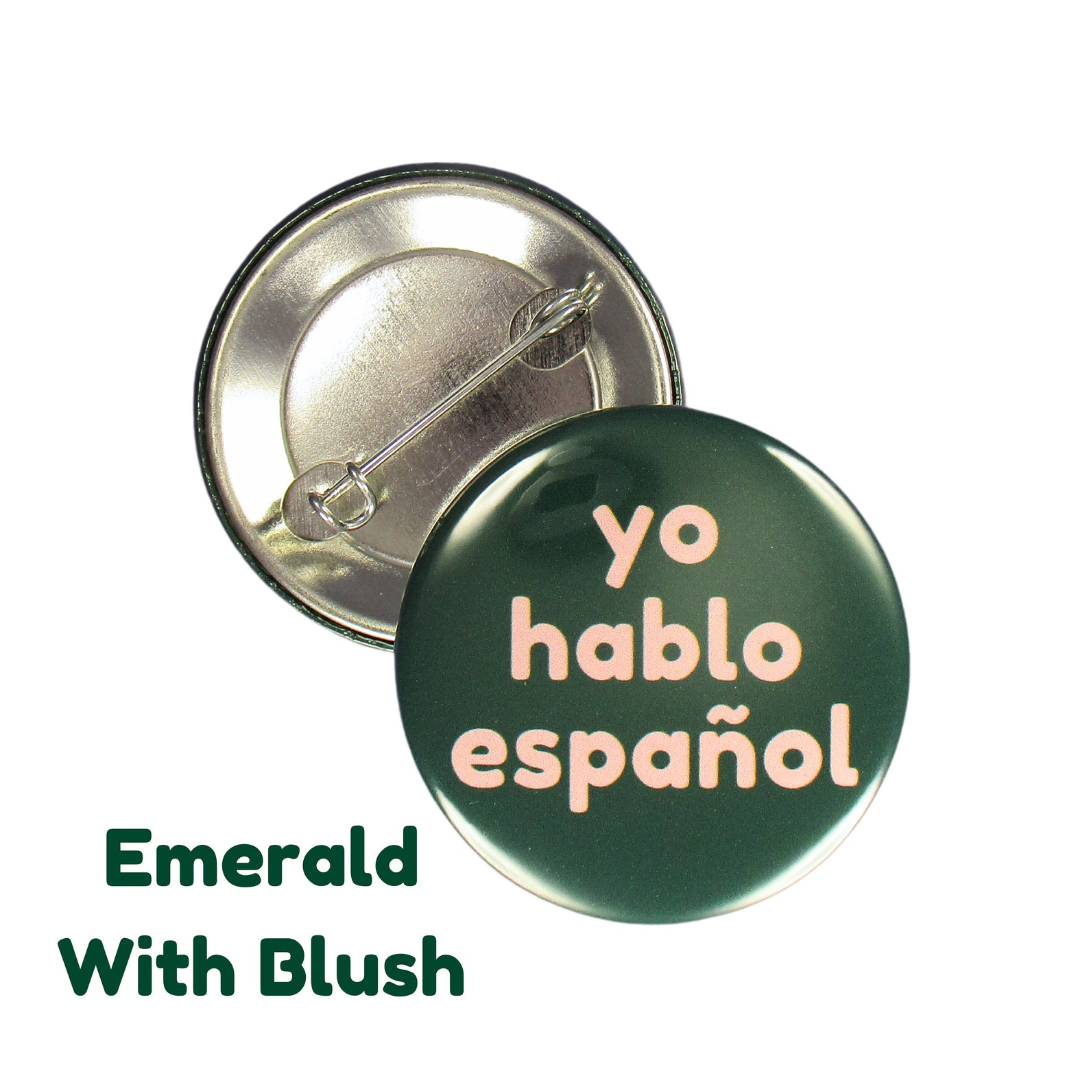 Pin: "yo Hablo Español" ~ I Speak Spanish ~ Pinback, Badge, Button ...