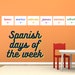 Spanish Printable Poster Set Classroom Bundle: Includes Classroom ...