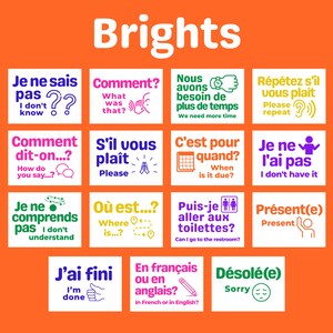 French Classroom Phrases Printable Poster Set ~ Pastels, Rainbow ...