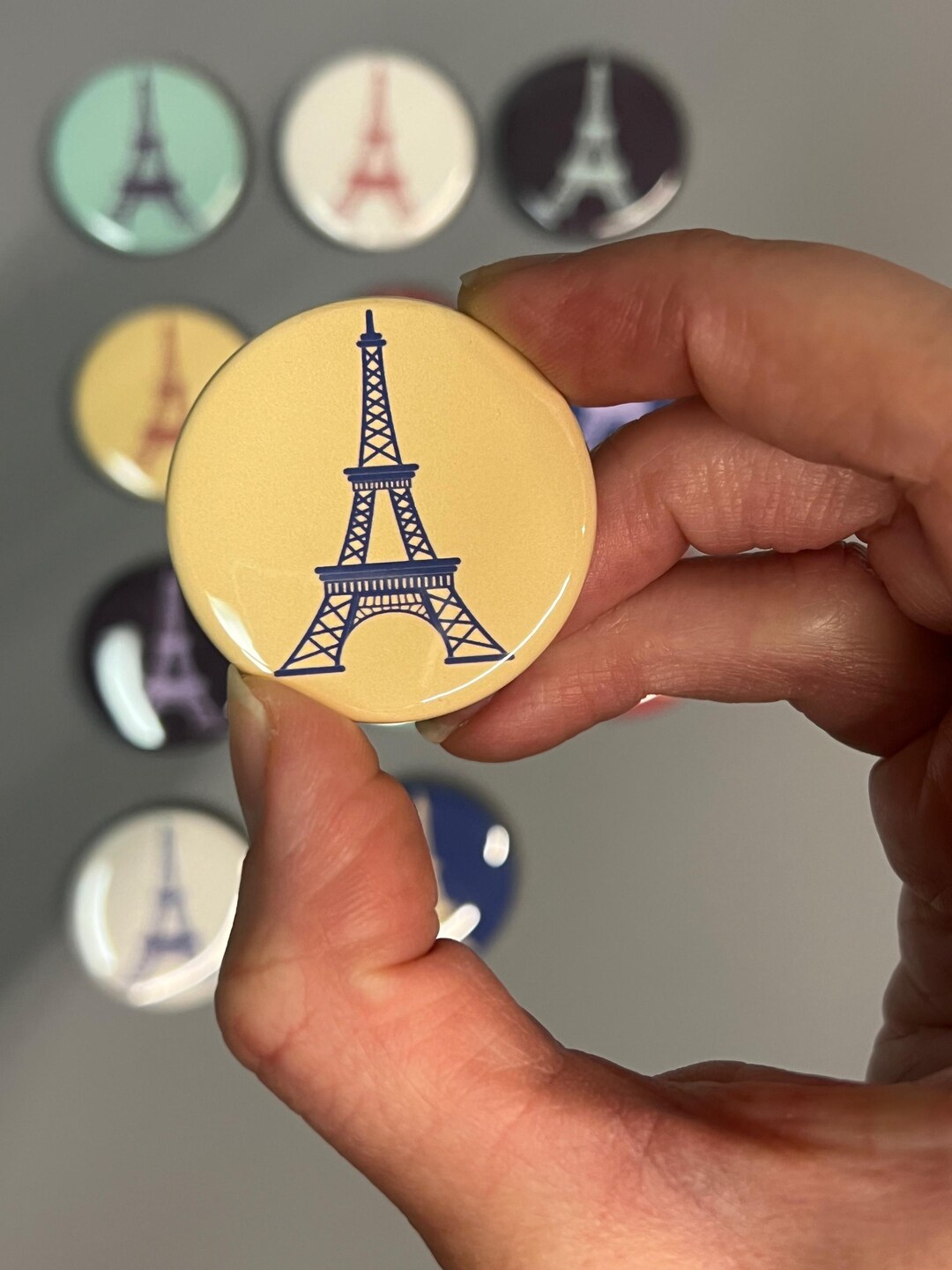 Eiffel Tower Magnets Set 12 in Boho Colors Classroom Decor, Class ...
