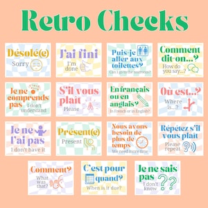 French Classroom Phrases Printable Poster Set ~ Pastels, Rainbow ...