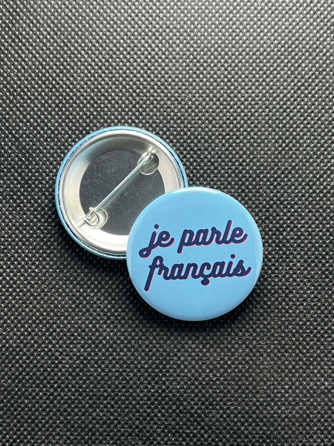 Pin: "je Parle Français" ~ I Speak French Pinback Button ~ Nine Bright ...