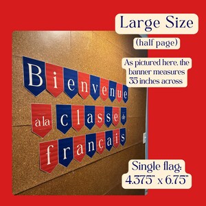 Printable Banner: "bienvenue à La Classe De Français" ~ Welcome to ...
