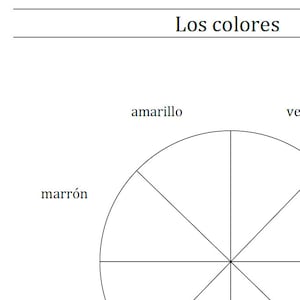 Learn Colors in Spanish: Downloadable Activity Bundle - Etsy