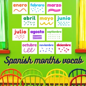 Spanish Printable Poster Set Classroom Bundle: Includes Classroom ...