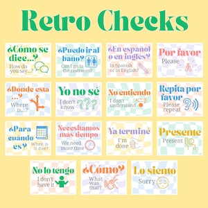 Spanish Classroom Phrases Printable Poster Set ~ Print AND Cursive ...