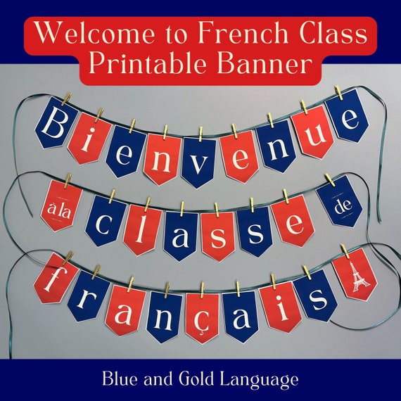 Bannière De Bienvenue Imprimable