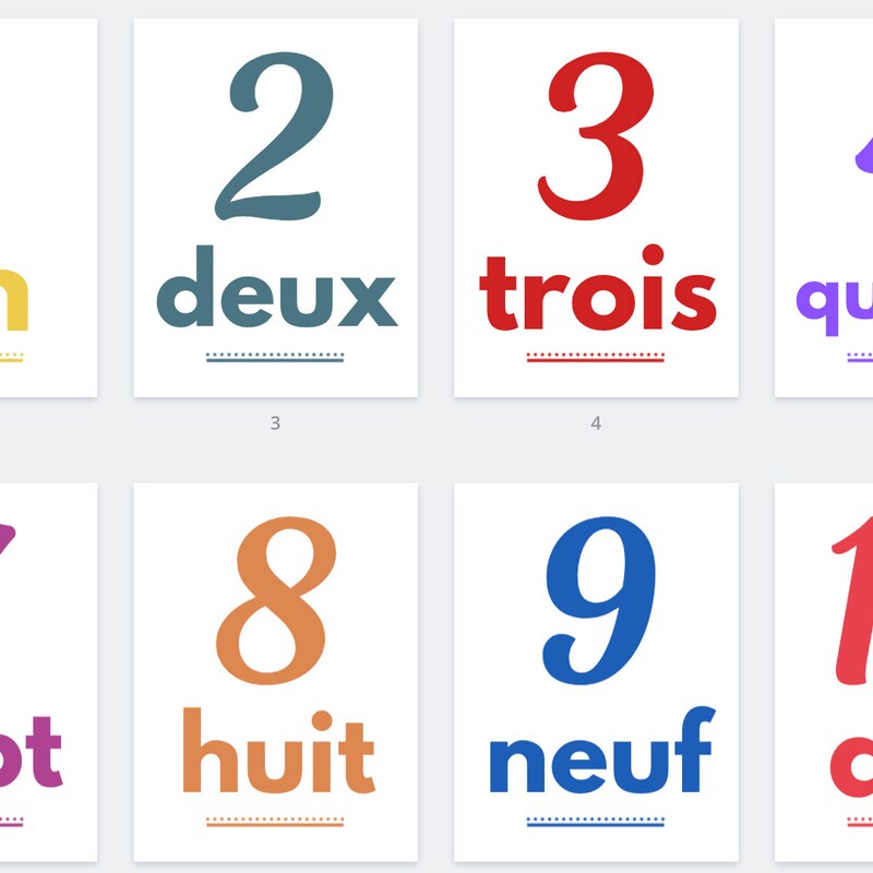 Elementary in French - Etsy