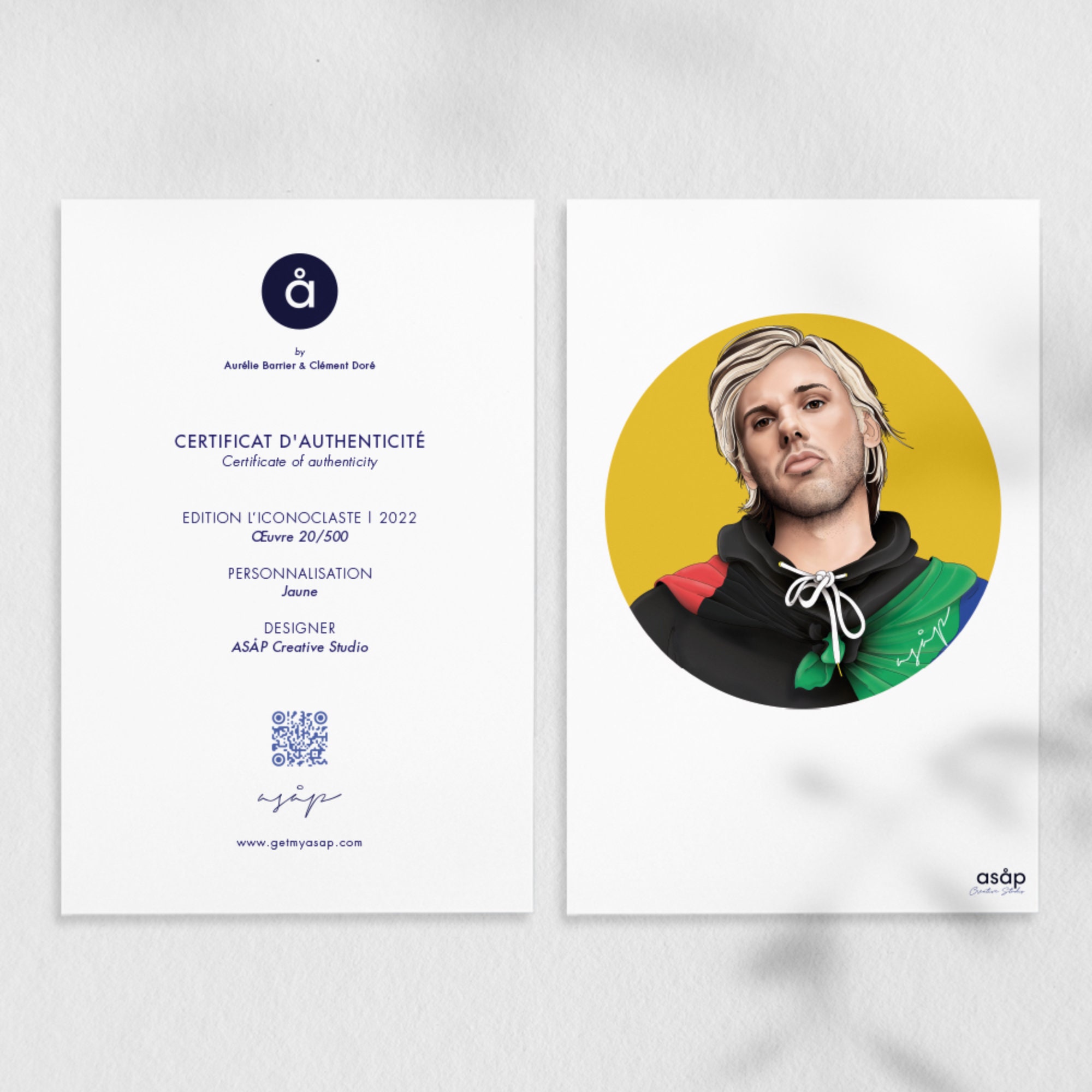 Poster the Iconoclast - Illustration Orelsan - Digital Printing - Etsy