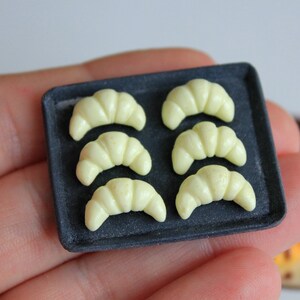 Product to Order. Miniature Croissants on the Board. Set of Baking ...