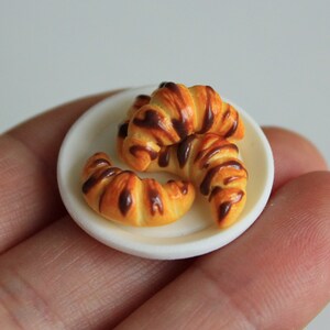 Product to Order. Miniature Croissants on the Board. Set of Baking ...