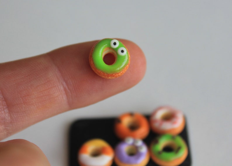 Donuts for Halloween for a Doll. Food for Barbie. Miniature - Etsy
