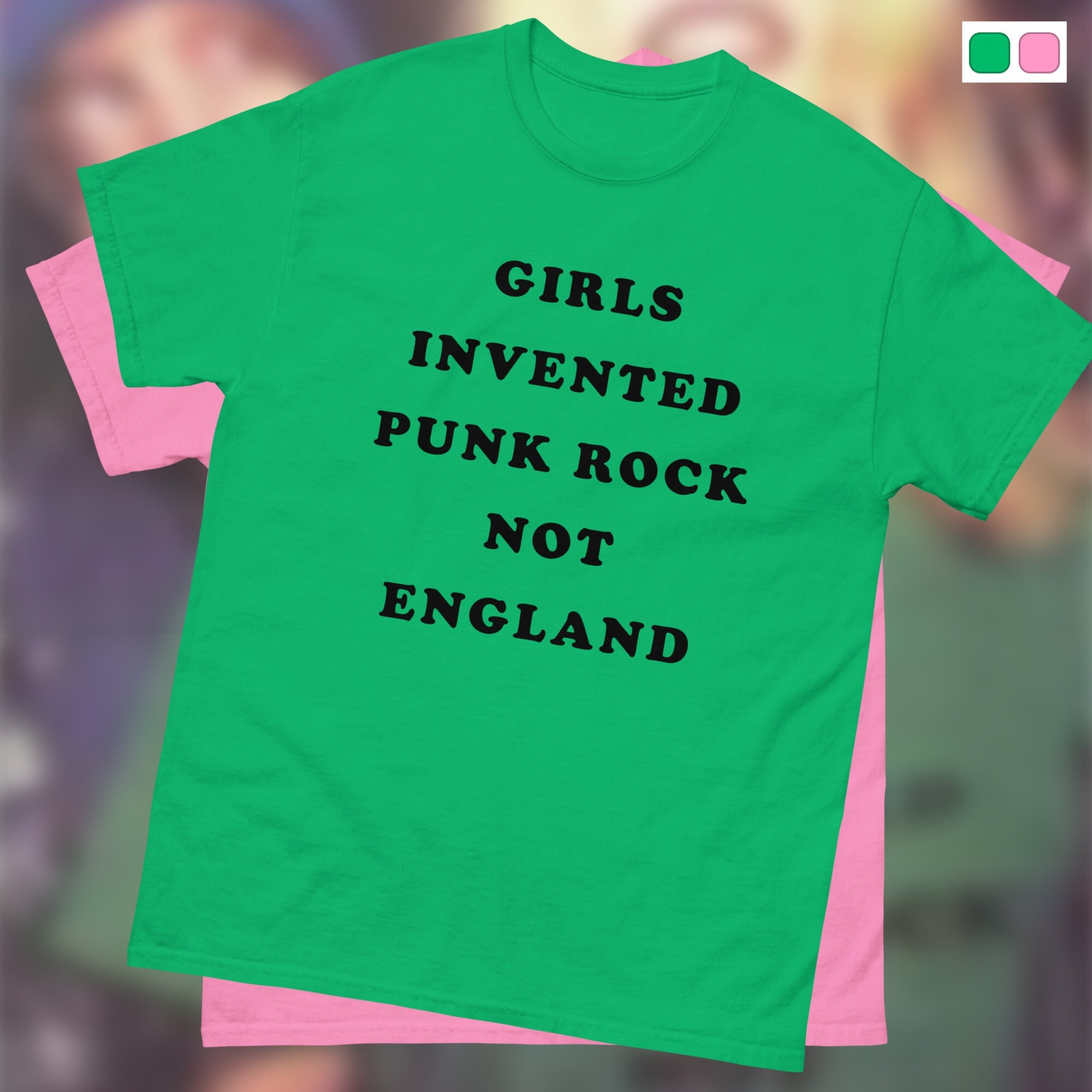 Girls Invented Punk Rock Tee: Kim Gordon Sonic Youth Inspired - Etsy