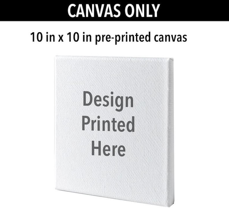Sonic the Hedgehog Painting Kit | Pre-printed Canvas Art Activity ...