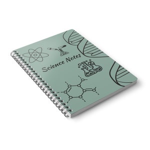 Science Notebook, A5 - Etsy