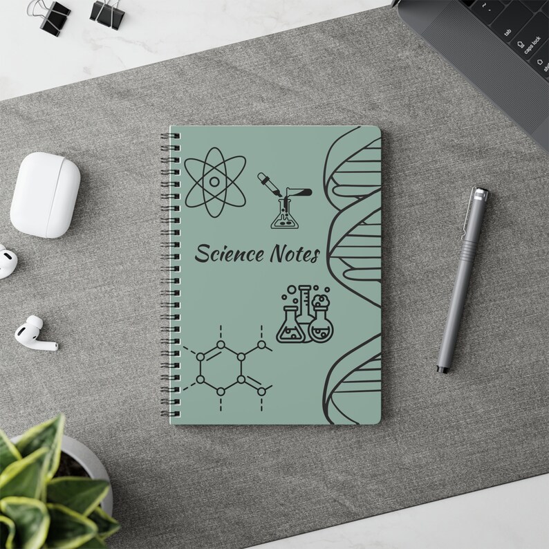 Science Notebook, A5 - Etsy