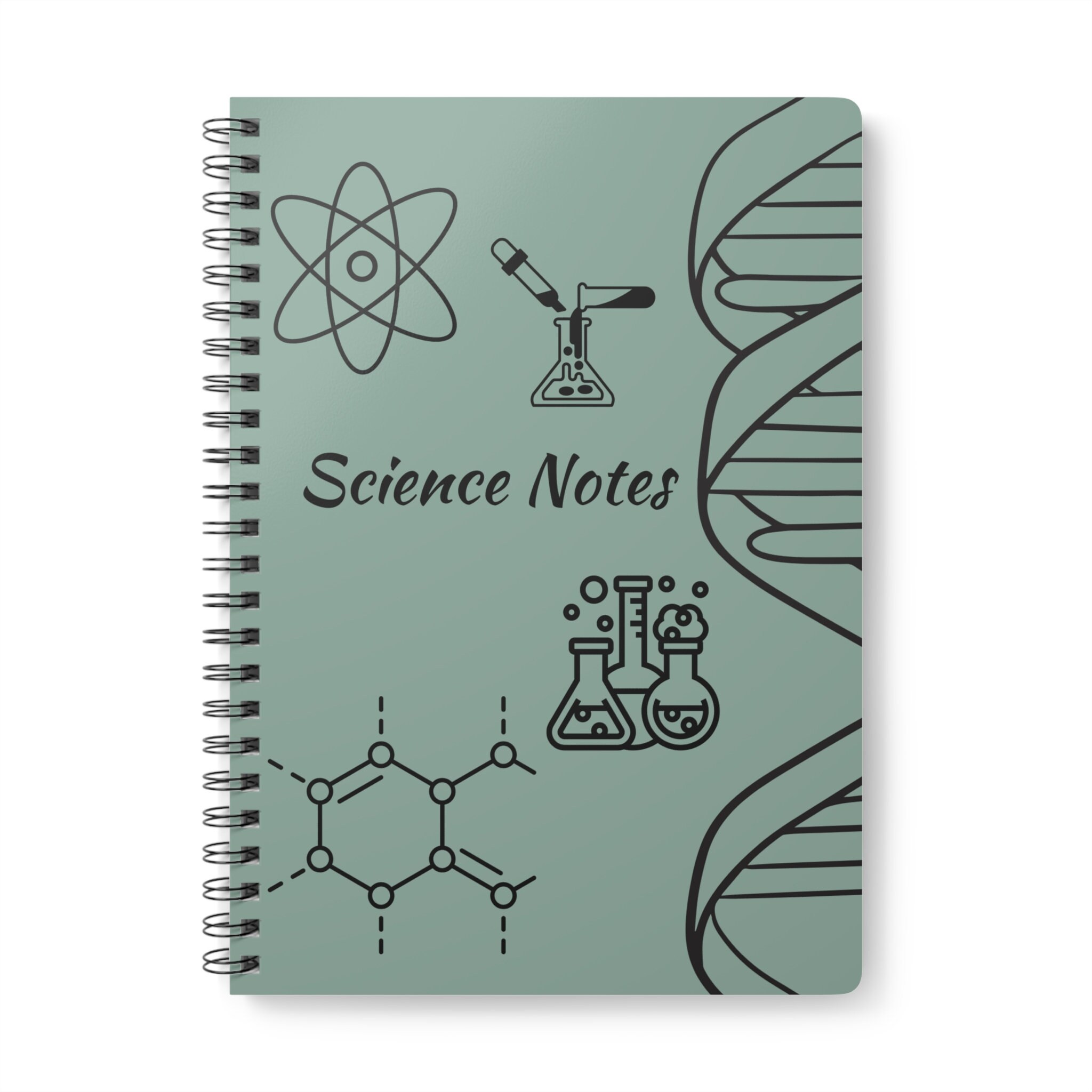 Science Notebook, A5 - Etsy