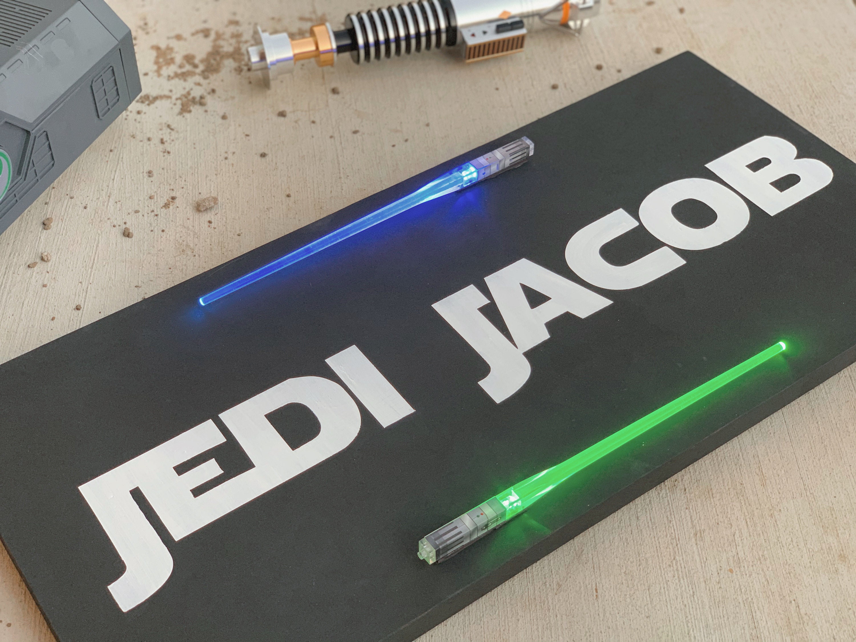Custom Jedi Name Sign - Etsy