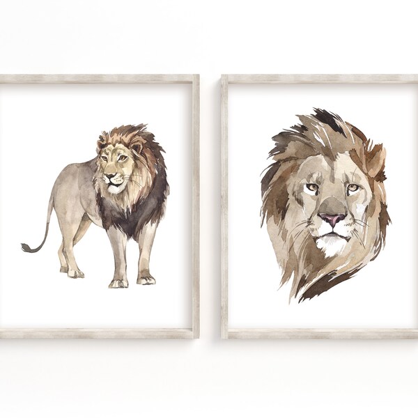 Lion Nursery Decor - Etsy