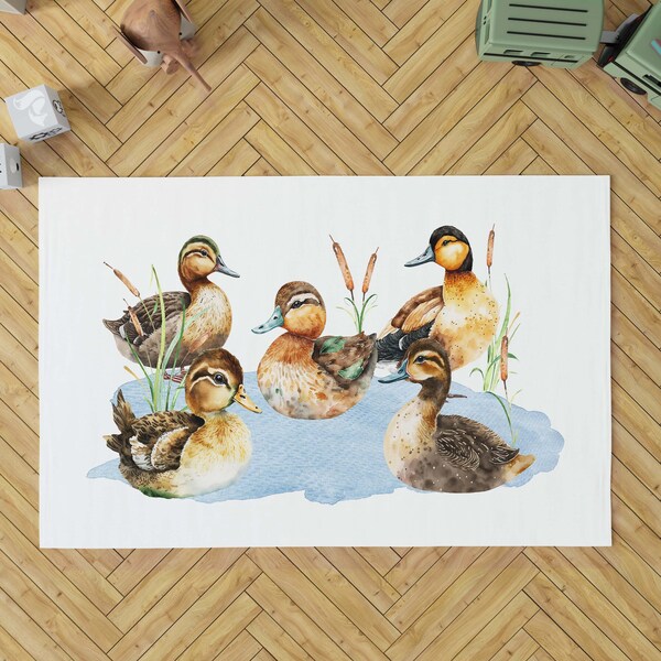 Ducks Area Rugs - Etsy