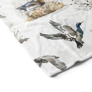 Duck Hunting Blanket, Hunting Baby Bedding, Hunting Blanket, Boy ...