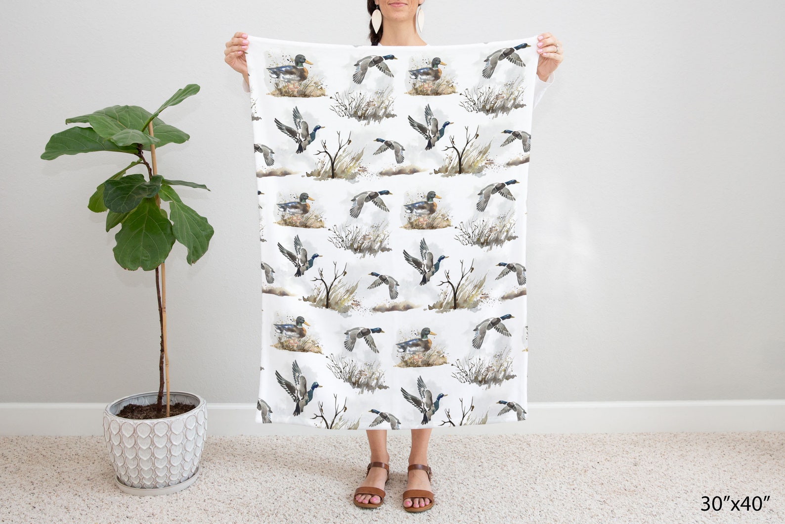 Duck Hunting Blanket Hunting Baby Bedding Hunting Blanket - Etsy