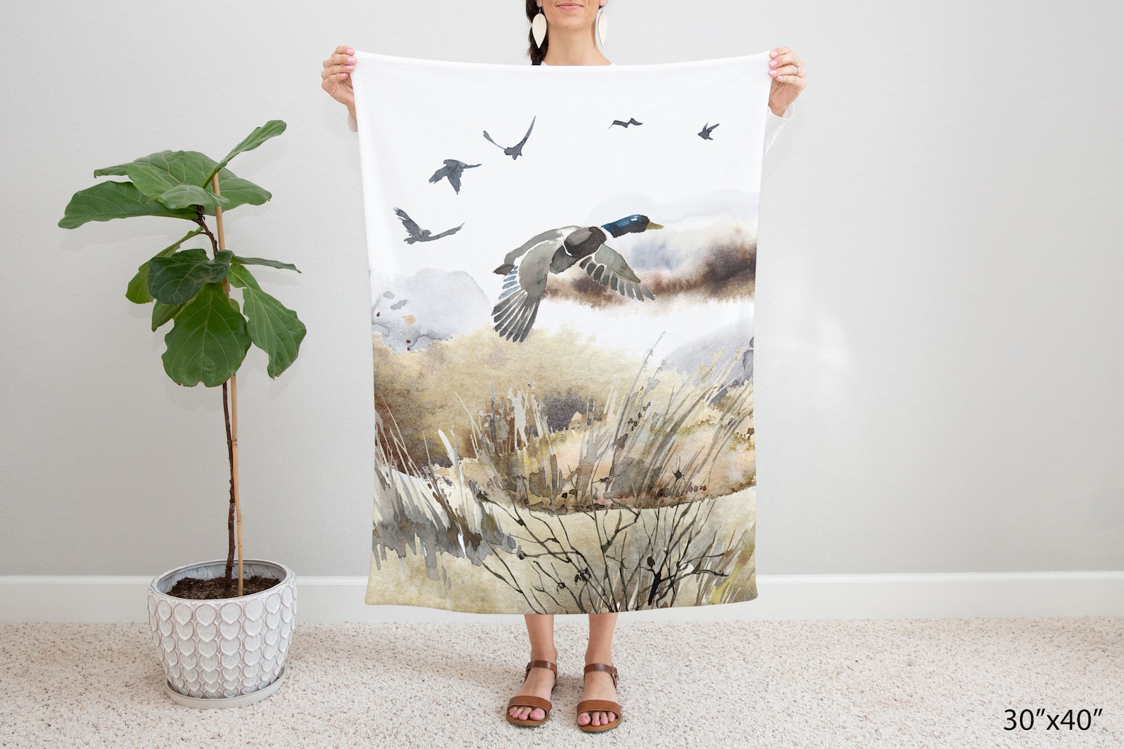 Duck Hunting Blanket Hunting Baby Bedding Hunting Blanket - Etsy