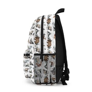 Woodland Animals Backpack, Forest Bag Pack, Boys Backpack, Back to ...
