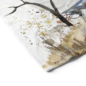 Personalized Ducks Hunting Minky Blanket, Hunting Nursery Bedding ...