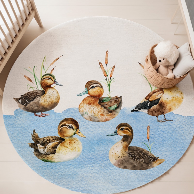 Ducks Area Rugs - Etsy