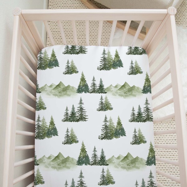 Tree Crib Sheet - Etsy