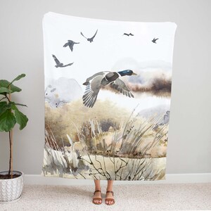 Duck Hunting Blanket, Hunting Baby Bedding, Hunting Blanket, Boy ...