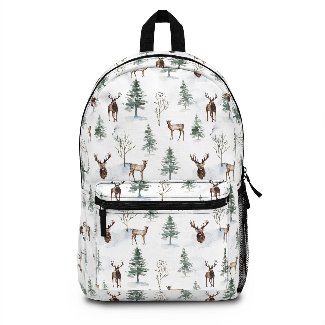 Deer Backpack, Woodland Backpack, Boys School Bag, Back to School Gift ...