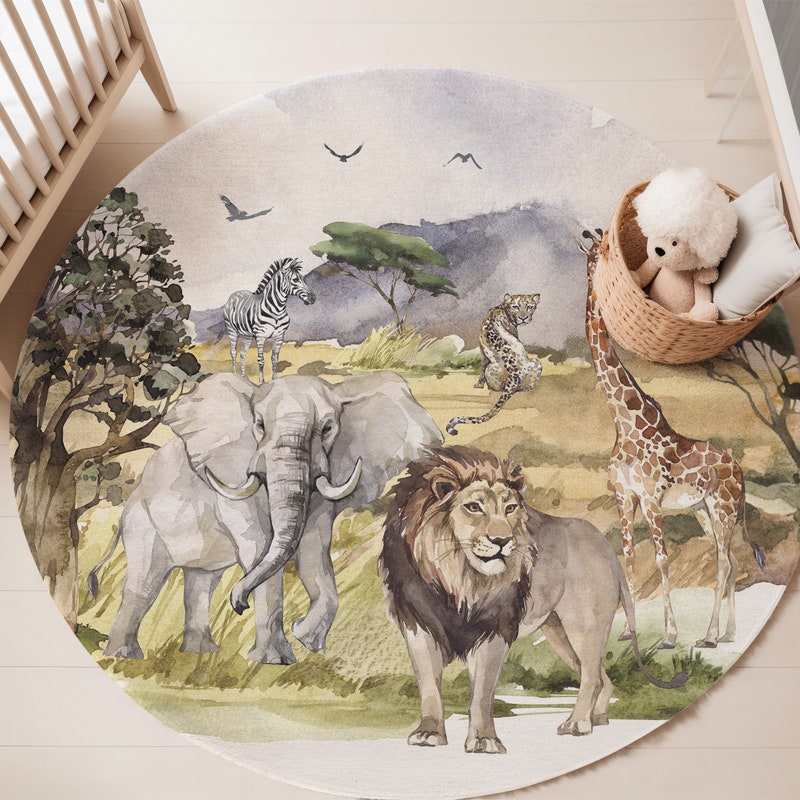 Safari Nursery - Etsy