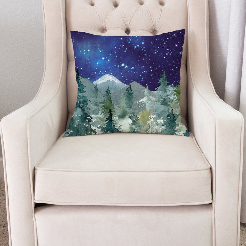 Forest Pillow - Etsy