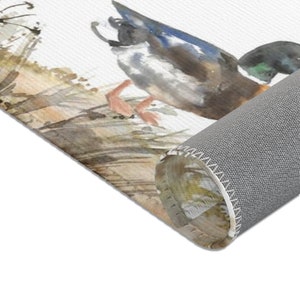 Mallard Ducks Nursery Rug, Hunting Nursery Decor, Hunting Rug, Kids ...