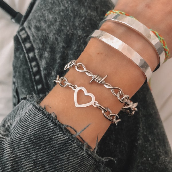 Barbed Wire Bracelet - Etsy