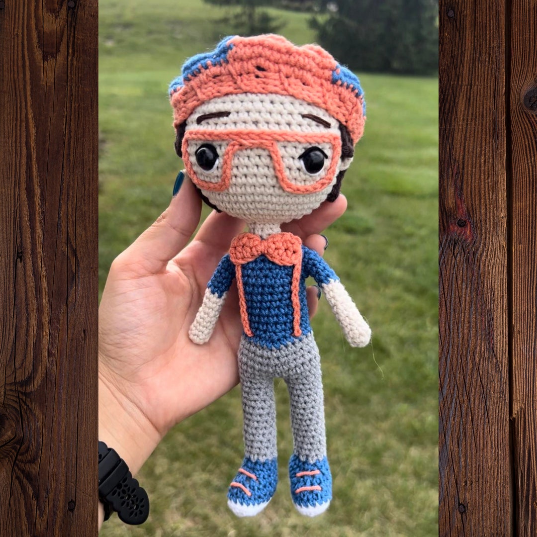 Biippi Amigurumi // Blippi Crochet Doll / - Etsy
