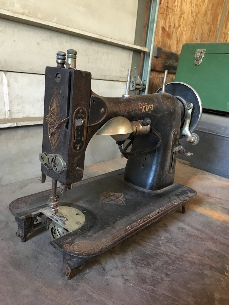 Worlds Rotary 1940s Sewing Machine Etsy