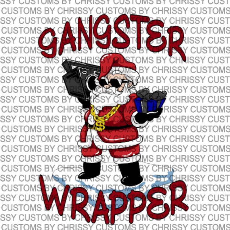 Gangster Santa - Etsy