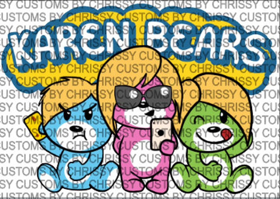 Karen Bears PNG, JPEG, SUBLIMATION - Etsy