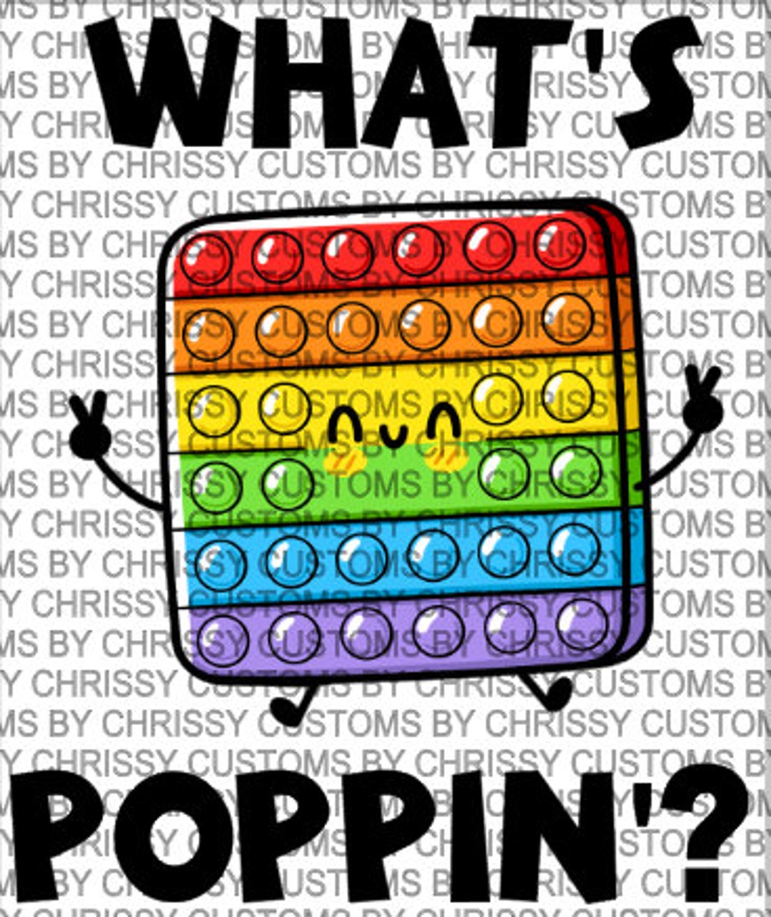 What's Poppin'? PNG, SUBLIMATION - Etsy