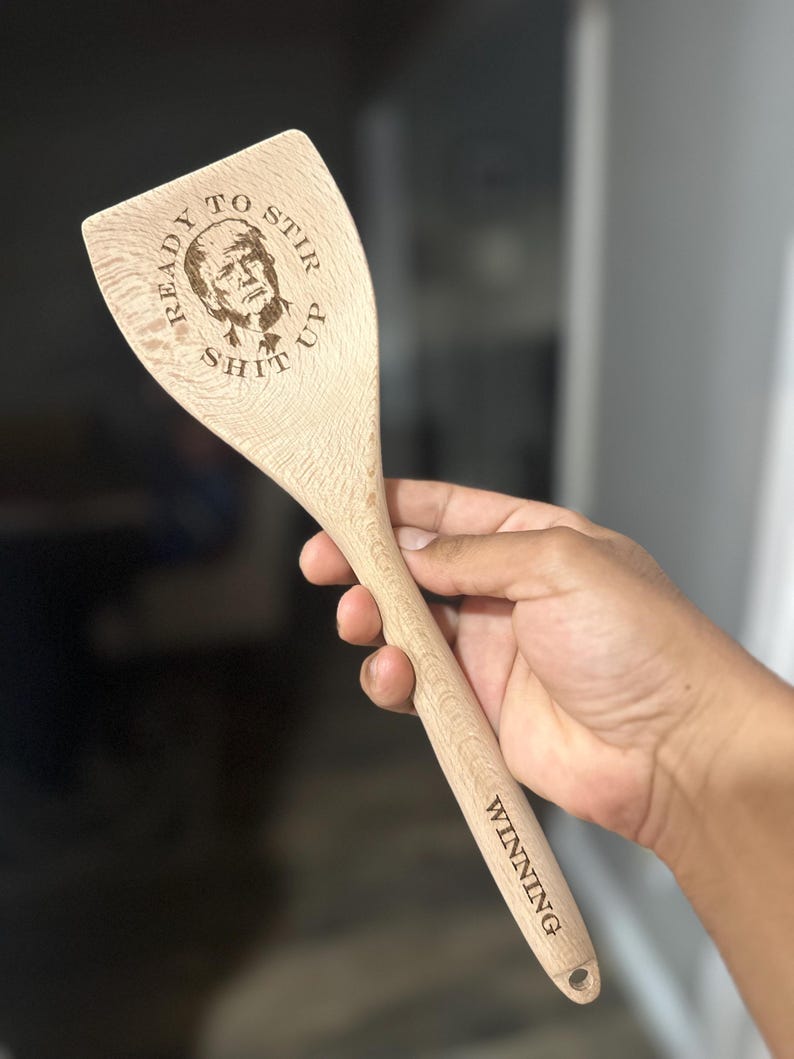Engraved Donald Trump Gift - Trump Engraved Spoon, Cooking Utensil ...